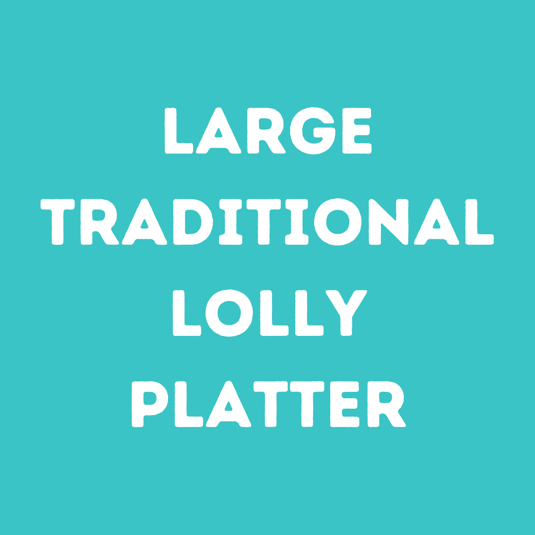 Large Lolly Platter - Traditional | Muzza's Milk Bar