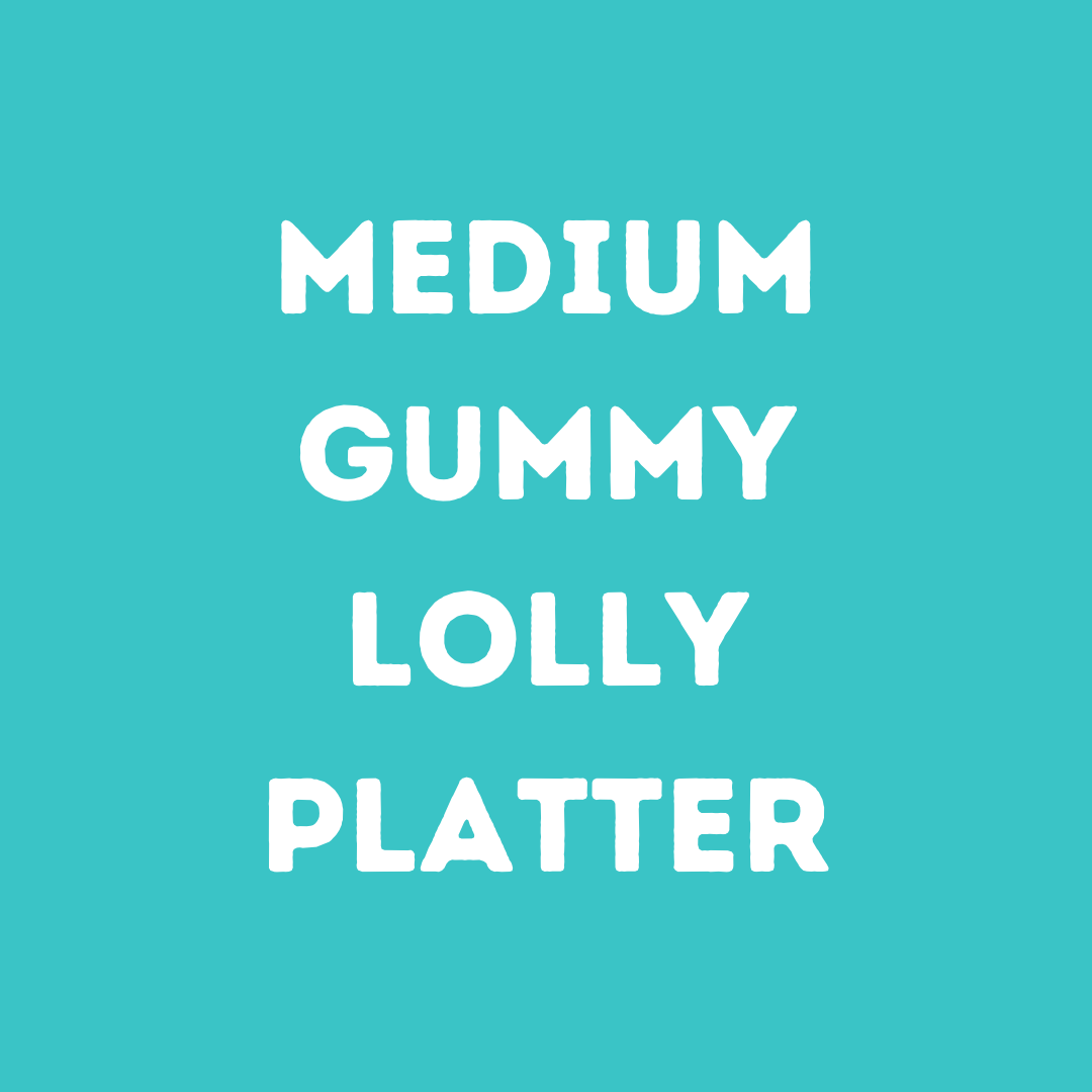 Medium Lolly Platter - Gummy | Muzza's Milk Bar
